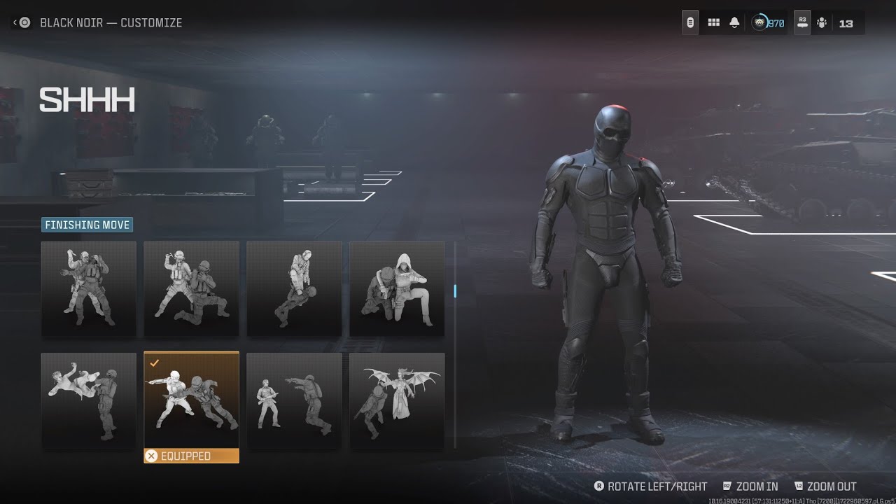 Melee | SHHH Finishing Move | COD MW2 / WARZONE - YouTube