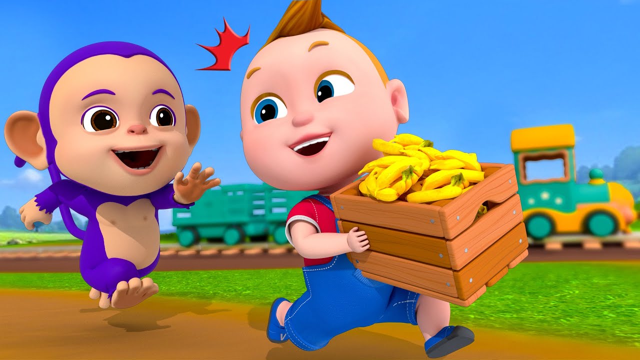 Five Little Monkeys | Baby Monkey | Trains, Bananas + More | Super Sumo Nursery Rhymes & Kids ...