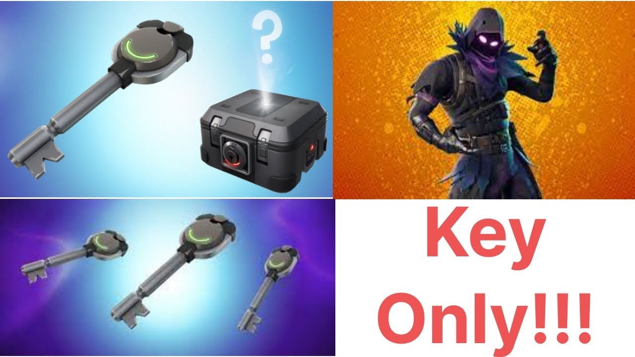 Keys only Challenge in Fortnite - YouTube
