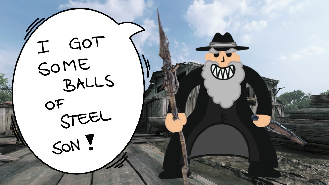 Using The Bomblance With Steel Balls Paired With A Mosin Obrez Spitzer ...