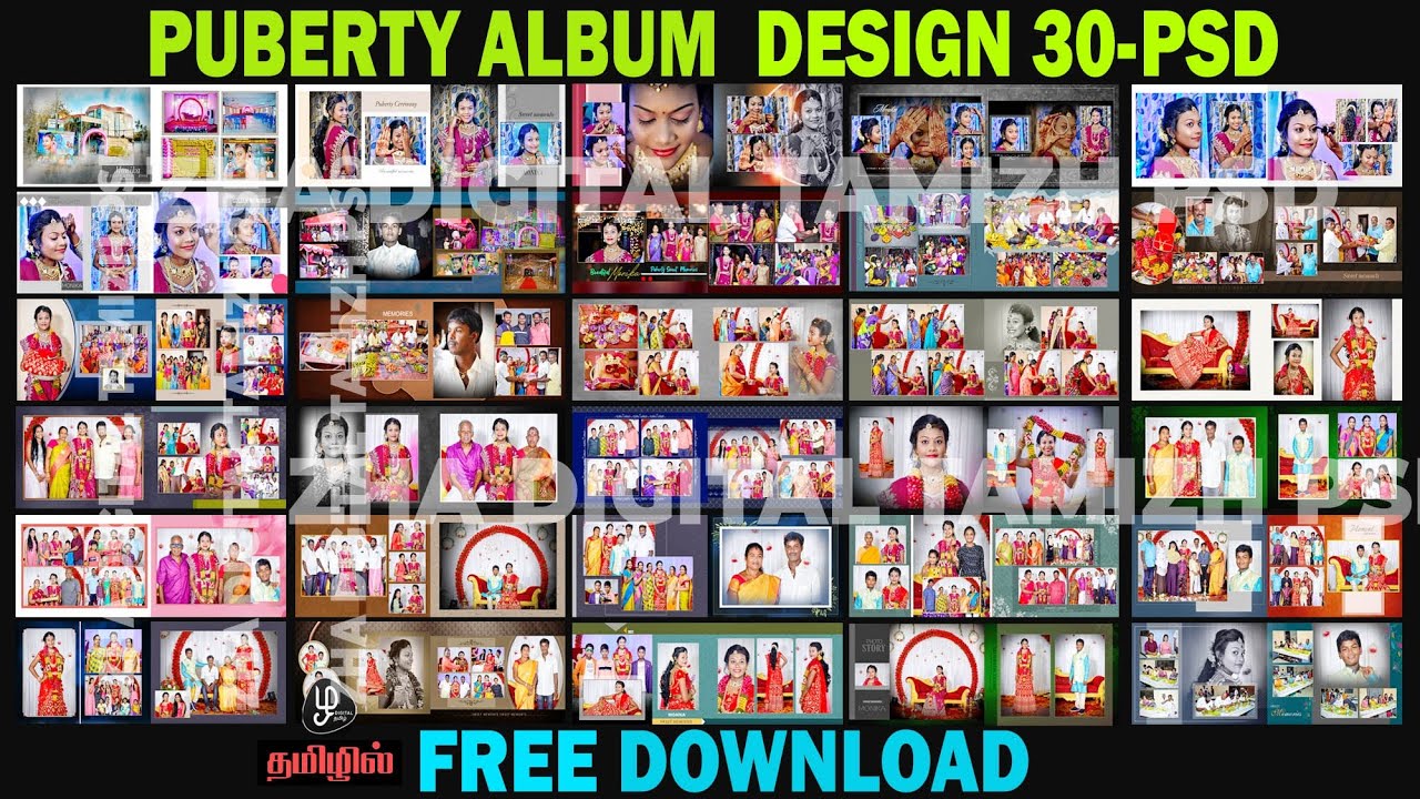 manjal neerattu vizha psd file Free download puberty album design 2024 ...