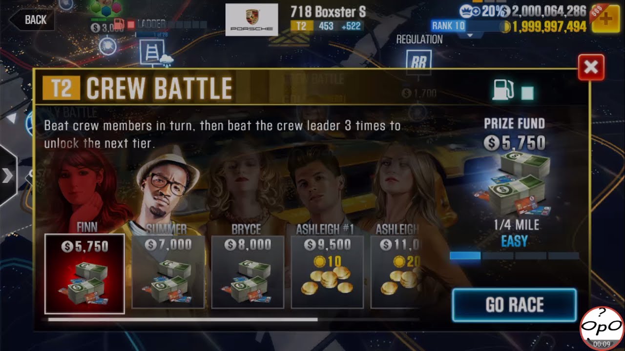 CSR Racing 2 | T2 Crew Battle Finn CSR2 - YouTube