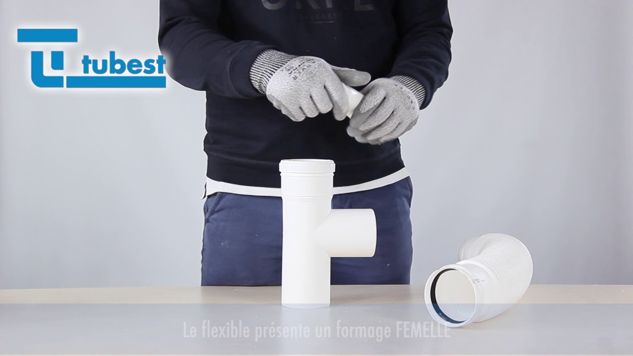 Insertion FLEX sur élément rigide 1ère partie et 2ème partie - YouTube