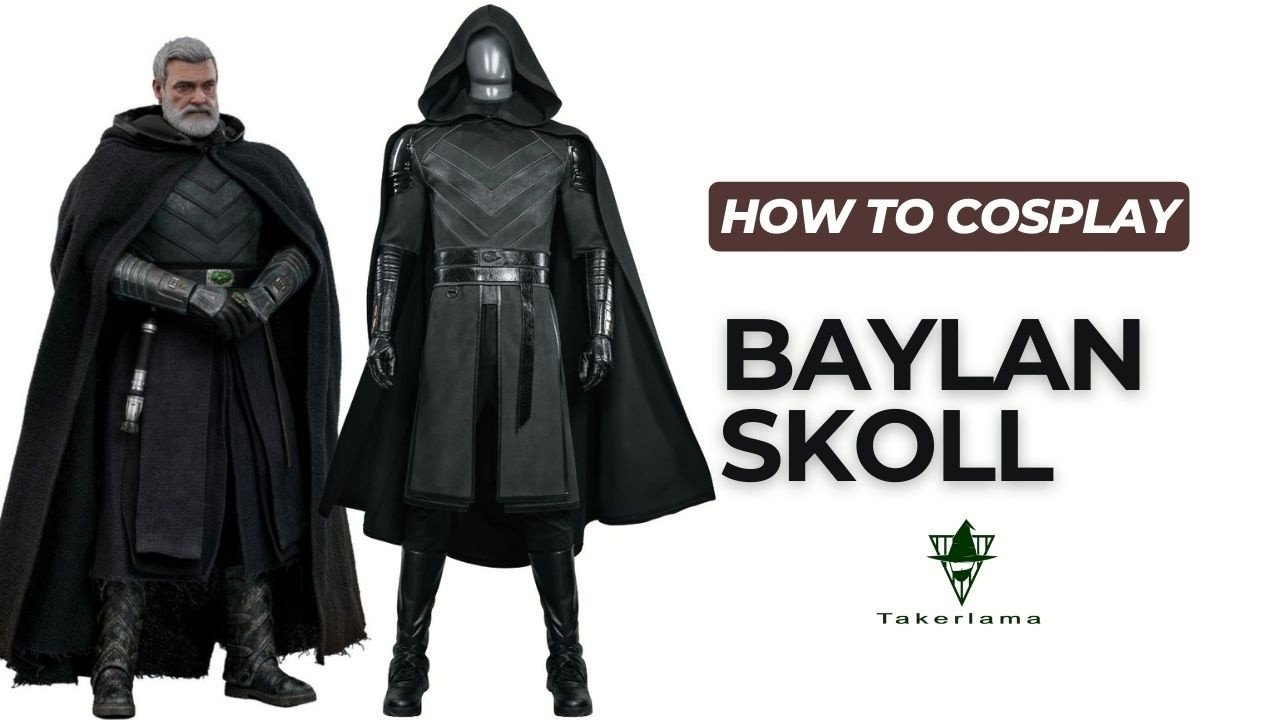 #Takerlama Star Wars Ahsoka Baylan Skoll Cosplay Costume Halloween ...