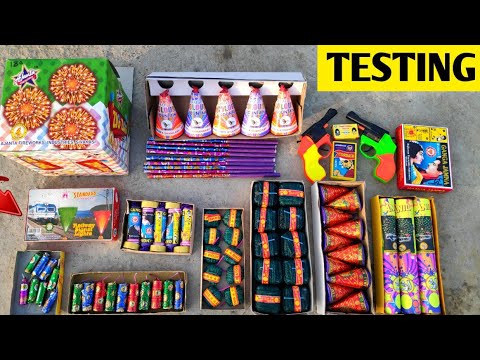 Types of Crackers Testing 2020 | Testing Diwali Crackers 2020 ...