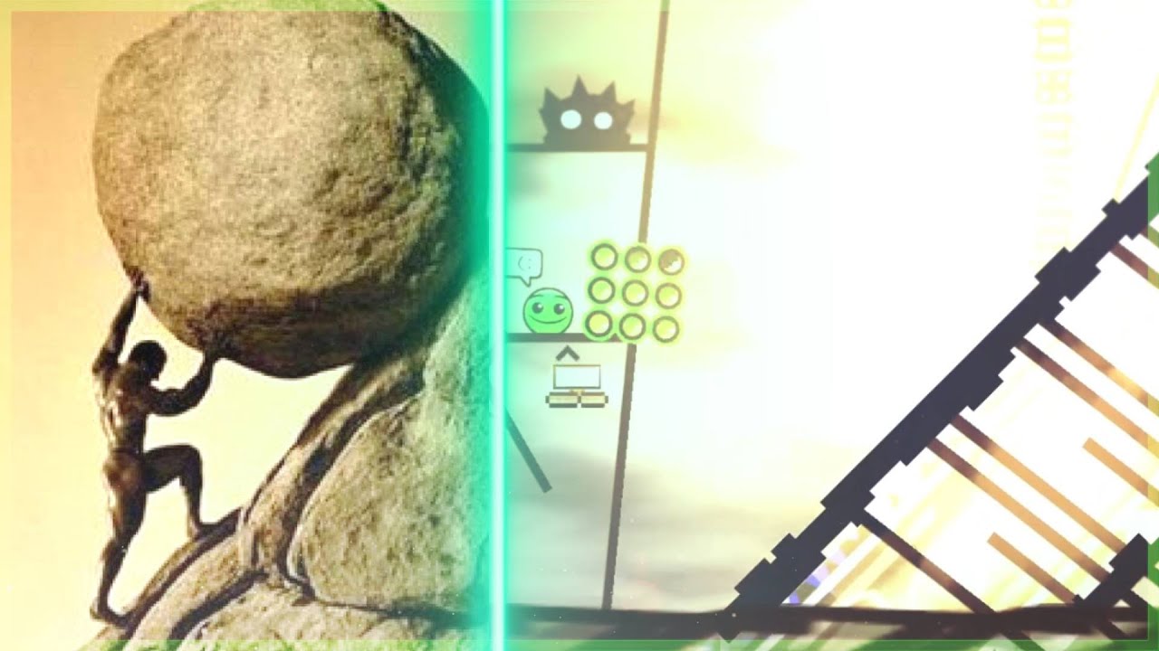 Sisyphus... in GEOMETRY DASH! - (2.2) - YouTube