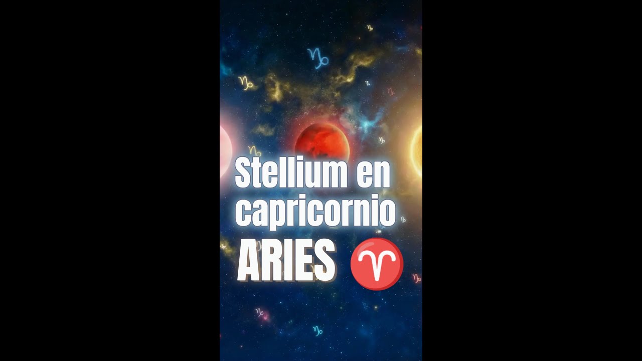 Para Aries ♈ Stellium en Capricornio 2026: Éxito Profesional y Nueva ...