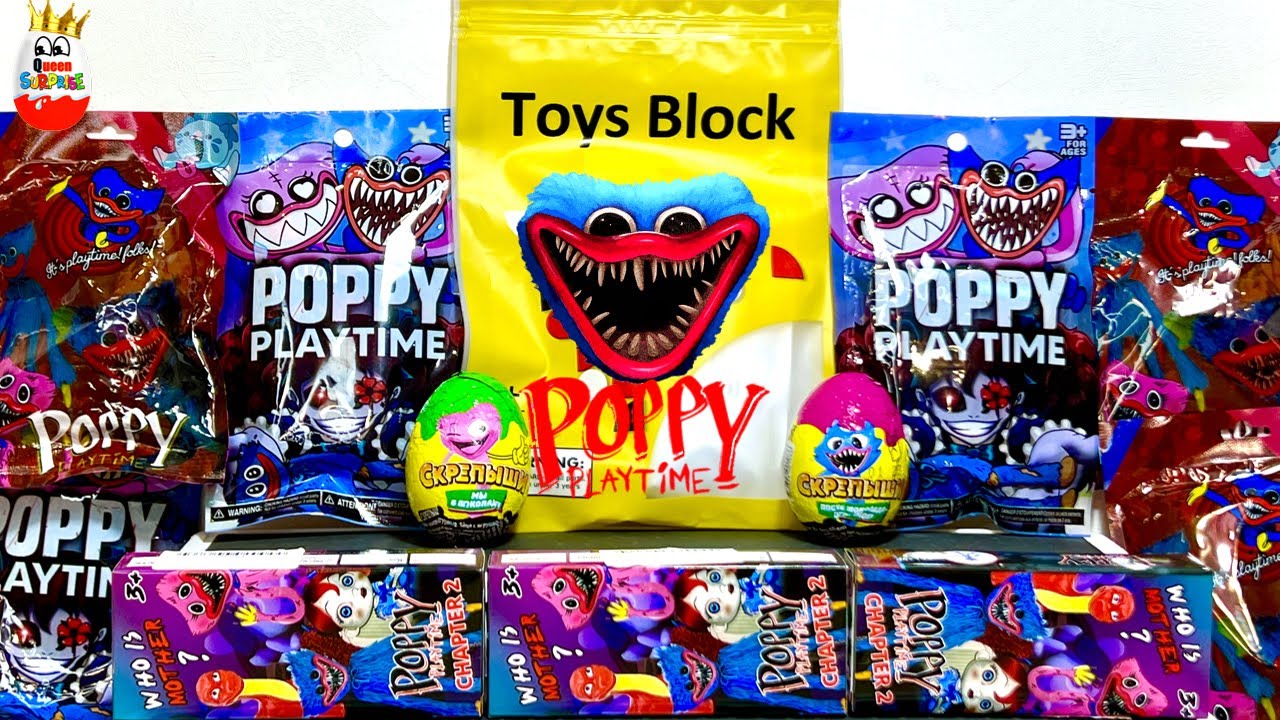 POPPY PLAYTIME MIX! Сюрпризы, Игрушки, Попи Плейтайм, Kinder Surprise ...