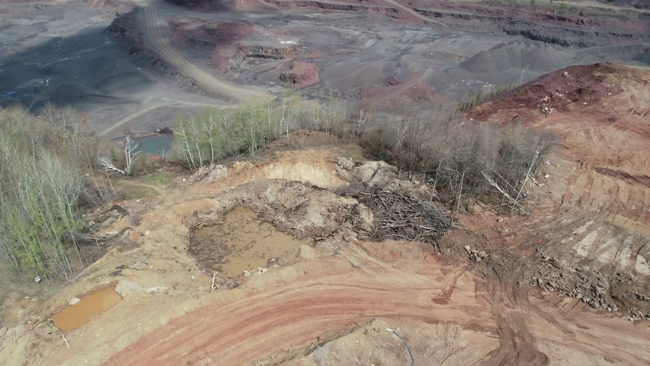 May 2019 Old Hull Rust Mine View - YouTube