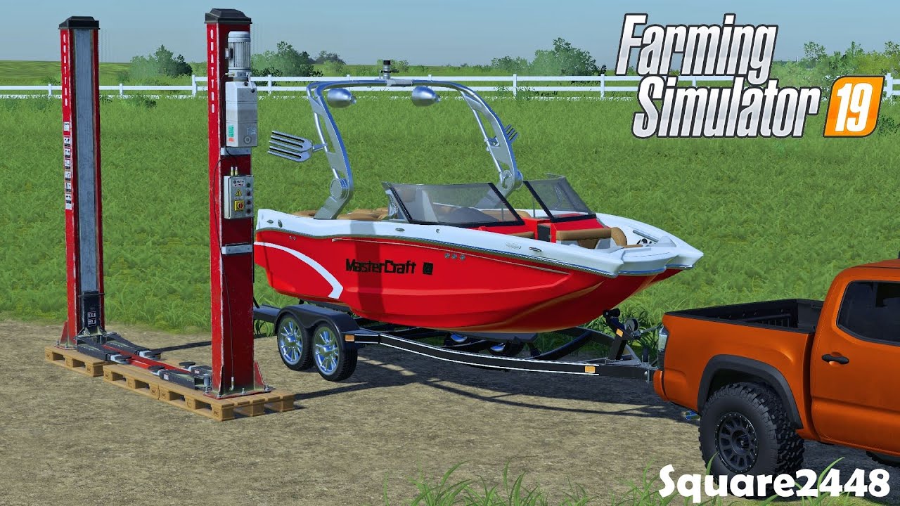 BUYING NEW LAKE BOAT! (MASTERCRAFT) | RANCH | NEW TRUCK LIFT | ROLEPLAY ...