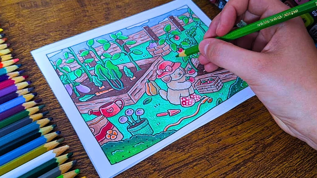 Colorindo Bobbie Goods com Lápis de Cor - YouTube