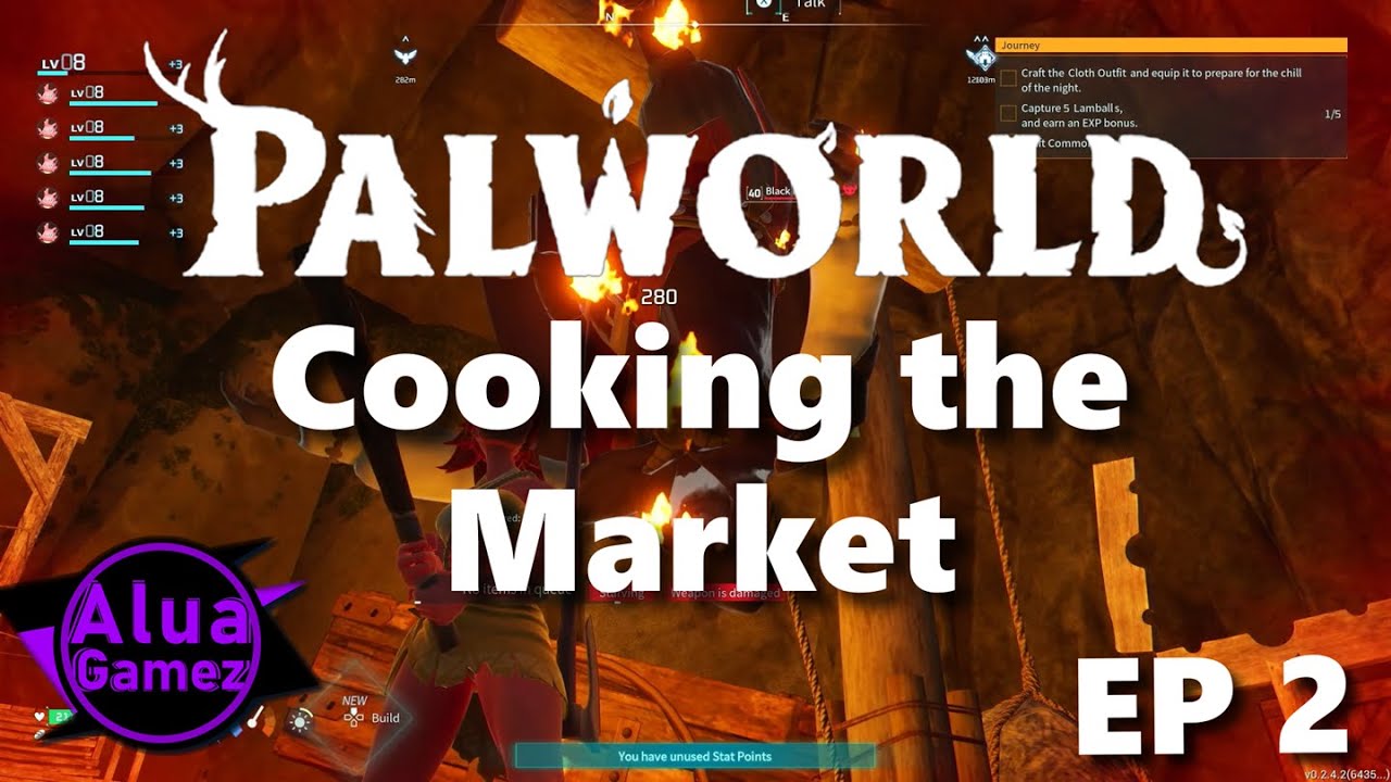 Palworld 02 Cooking the Market - YouTube