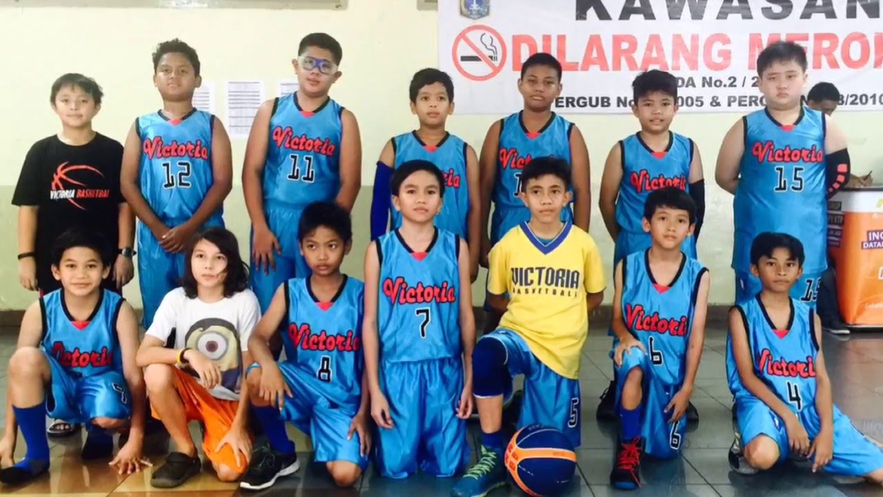 Victoria Basketball Club Ku.12 putra - YouTube