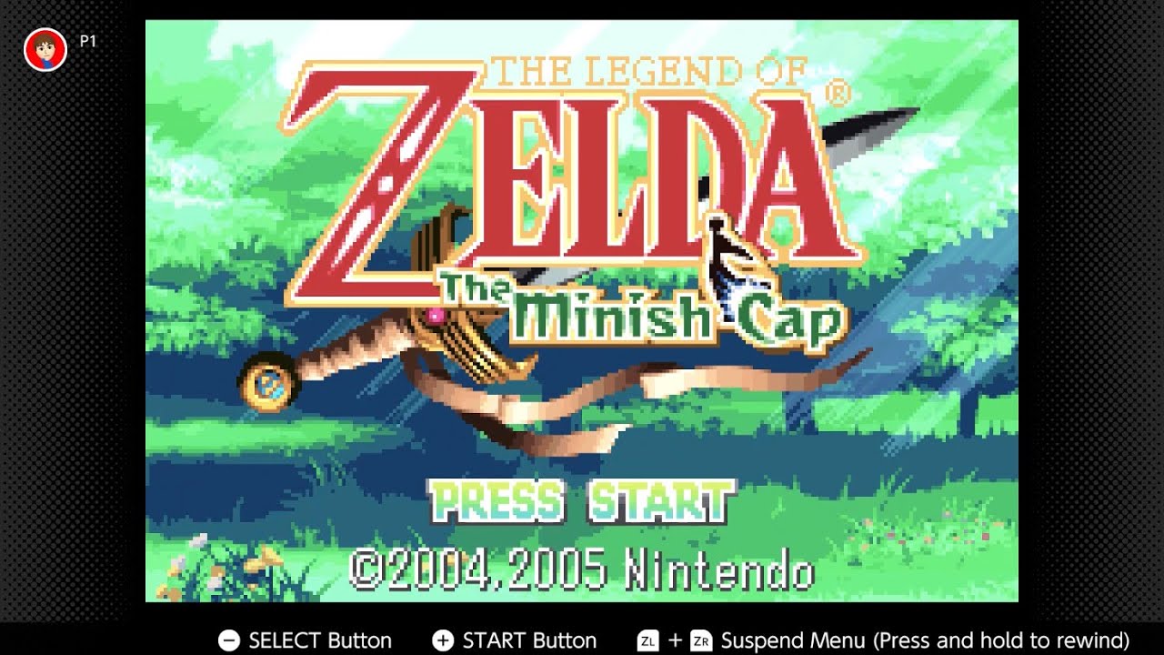 The Legend of Zelda: The Minish Cap Game Boy Advance Gameplay (Nintendo ...