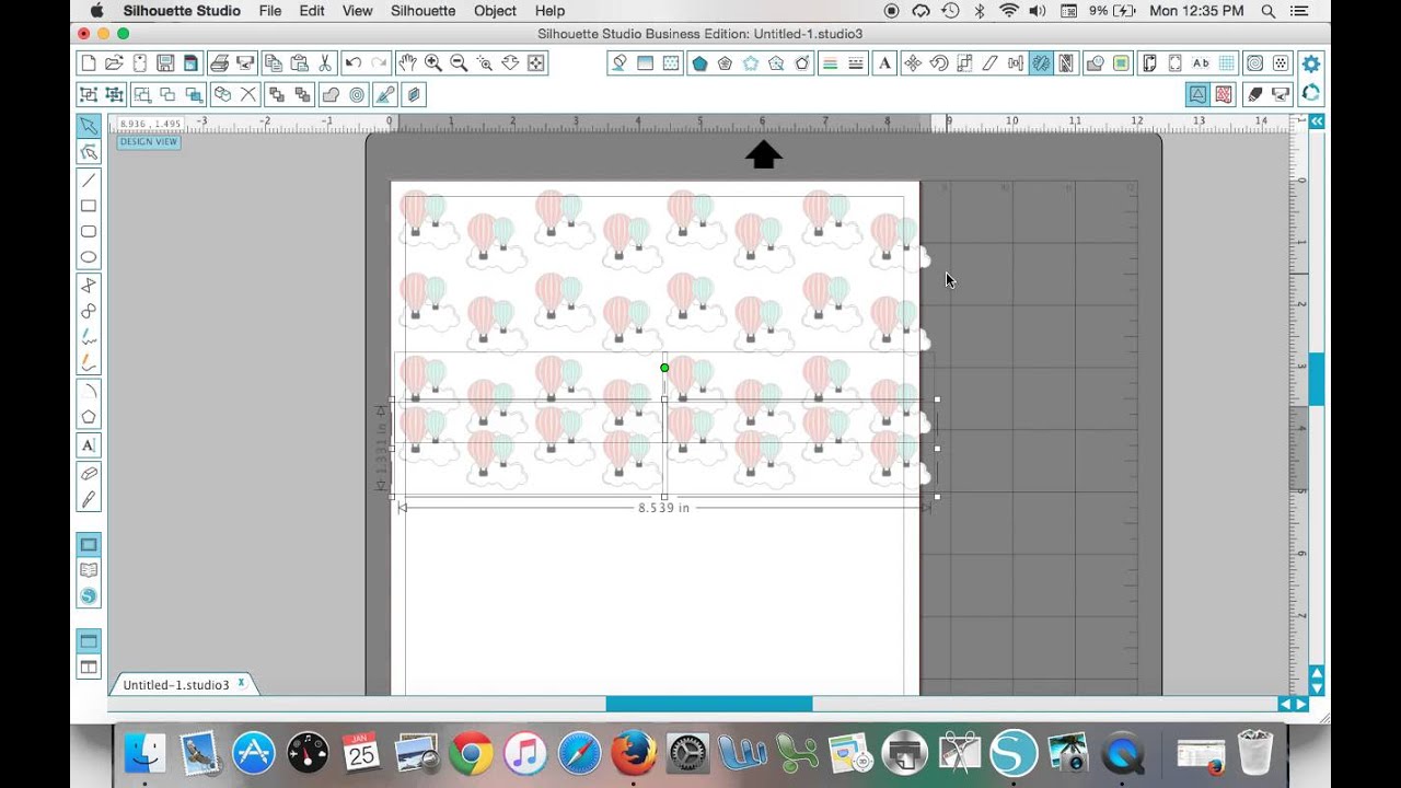 How to Quickly Replicate a Shape in Silhouette Studio - YouTube