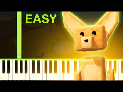 Pyramid Inside | SUPER BEAR ADVENTURE - EASY Piano Tutorial