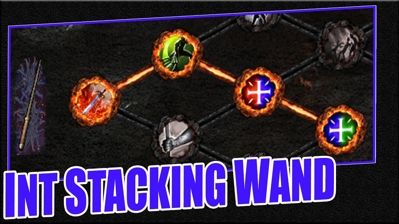 POE 3.21 12% Increased Int Crucible Mechanics & int Stacker Wand Craft ...