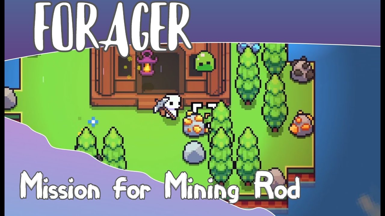 On a Mission to get the Mining Rod - Forager - YouTube