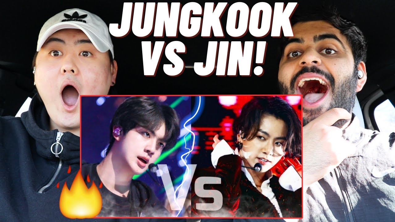 JUNGKOOK VS JIN [VOCAL BATTLE] REACTION!🔥 - YouTube