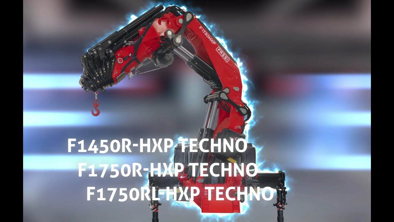 GRÚAS HIDRÁULICAS pesadas Modelos F1250, F1450 y F1750 TECHNO ┃ Nueva ...