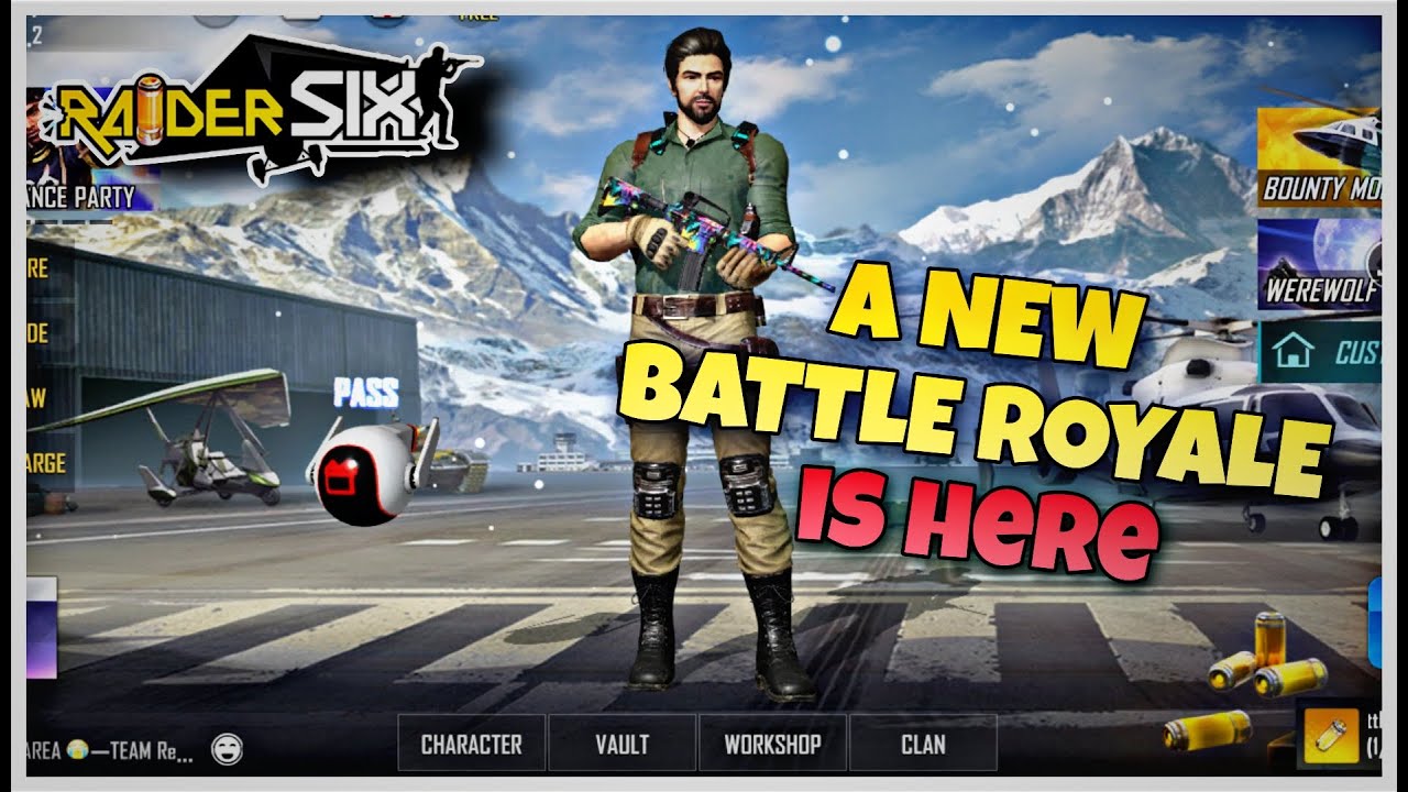 RAIDER SIX NEW INDIAN BATTLE ROYALE GAME IS HERE || RAIDER SIX || CAPTN ...