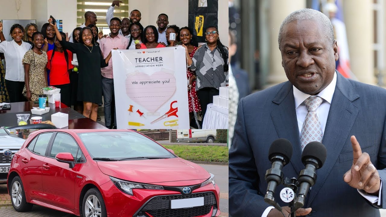LIVE VIDEO!Ghana Teachers Praise J.Mahama As He Promise Them 1Teacher ...