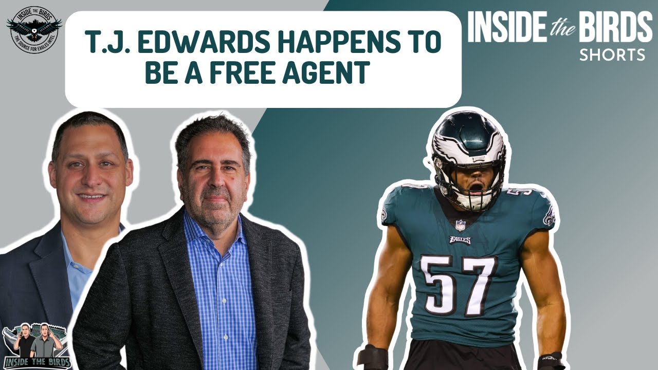 Philadelphia Eagle Middle Linebacker T.J. Edwards Is A Free Agent This ...