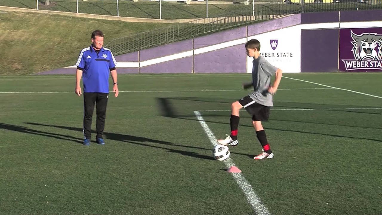 Basic Youth Soccer Drills - Touch (1) - YouTube