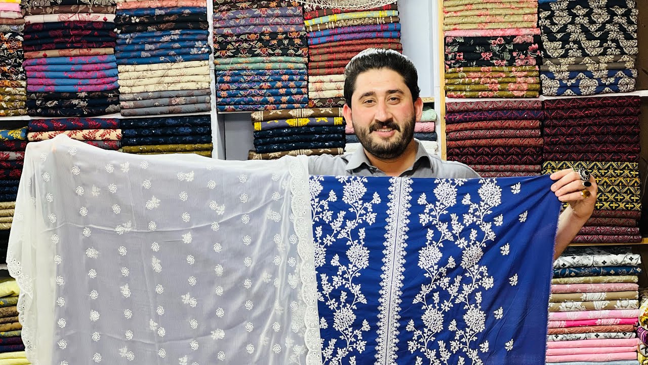 New arrivals Samar collection imported lawn 2piece By zahid fabric 2023 ...