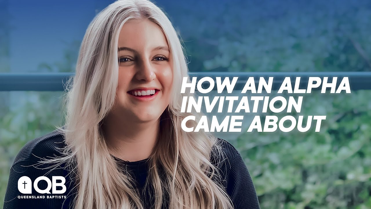 How an Alpha Invitation Came About - YouTube