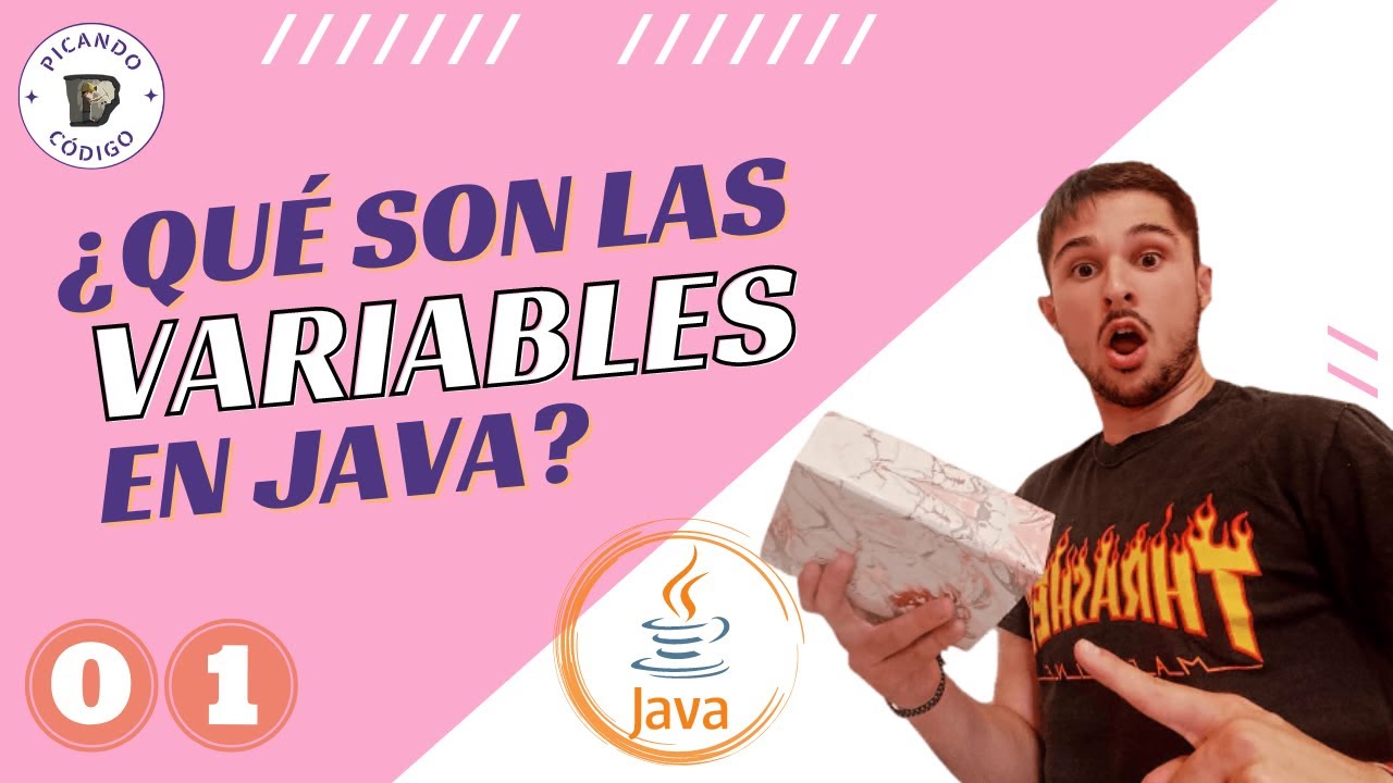 ¿Qué son las variables en JAVA☕? | Tutorial Java 01 - YouTube