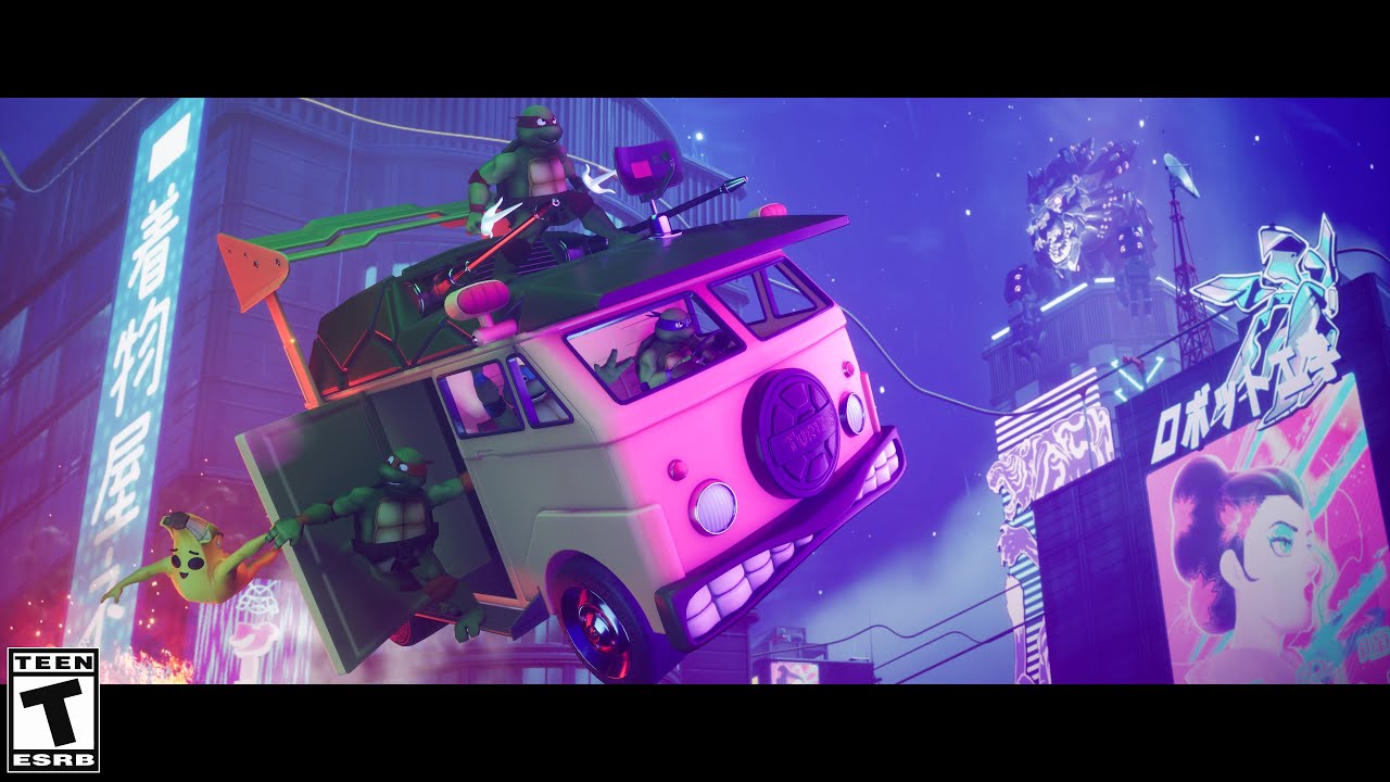 Fortnite x TMNT - Cinematic Trailer - YouTube