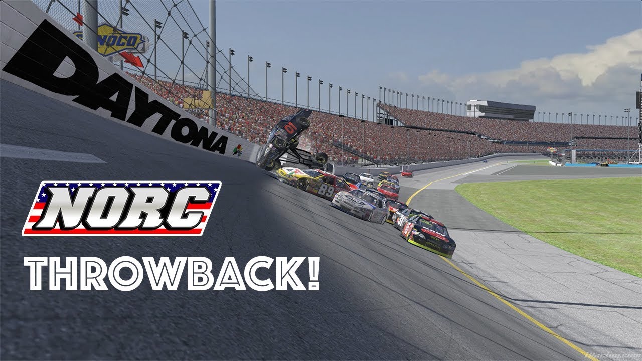 THROWBACK RACE AT DAYTONA! - YouTube