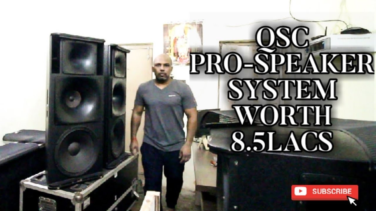 QSC PROFESSIONAL SPEAKER SYSTEM I SERVICING - YouTube