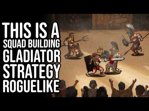 I built the ULTIMATE GLADIATOR TEAM in this Arena Roguelite! - Dominus Gladiatus
