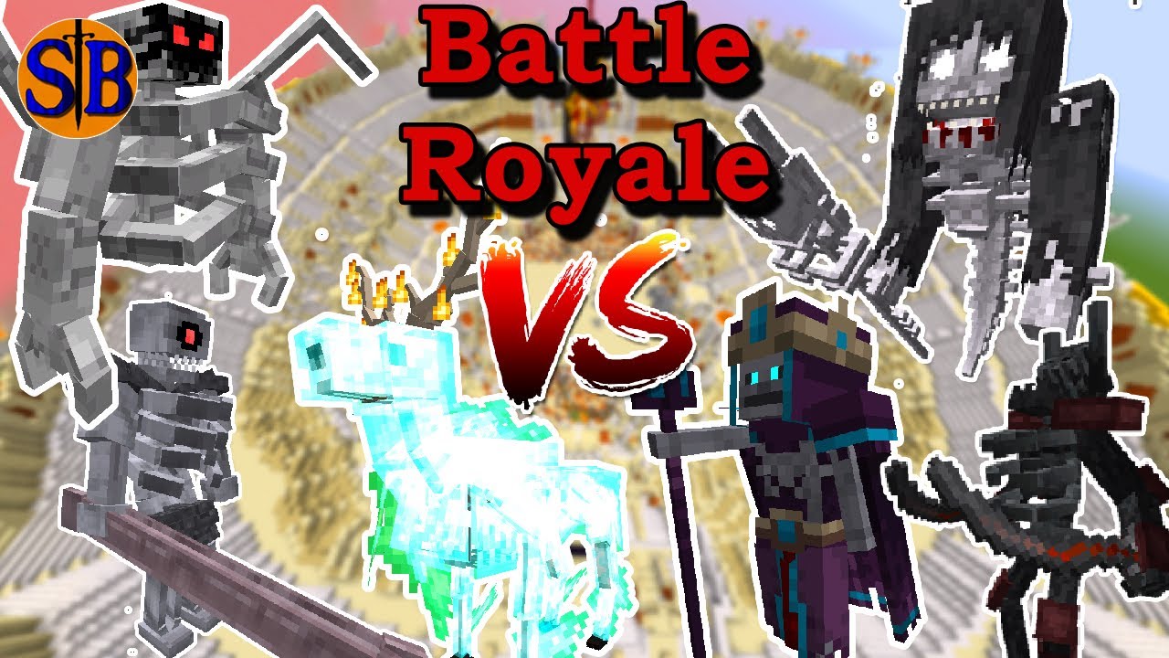 Skeleton Boss battle royal 1.19 Edition | Minecraft Mob Battle - YouTube