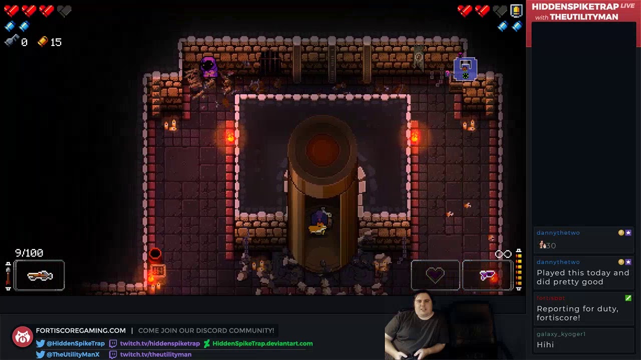 Can't Even Enter the Tutorial - Enter the Gungeon Part 34 - YouTube