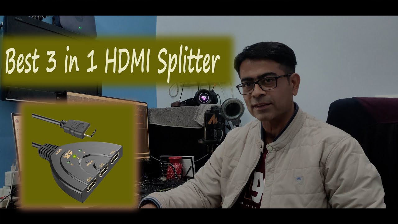 Lapster 4K HDMI Splitter Unboxing & Review | Cheap and Best under ₹350 ...