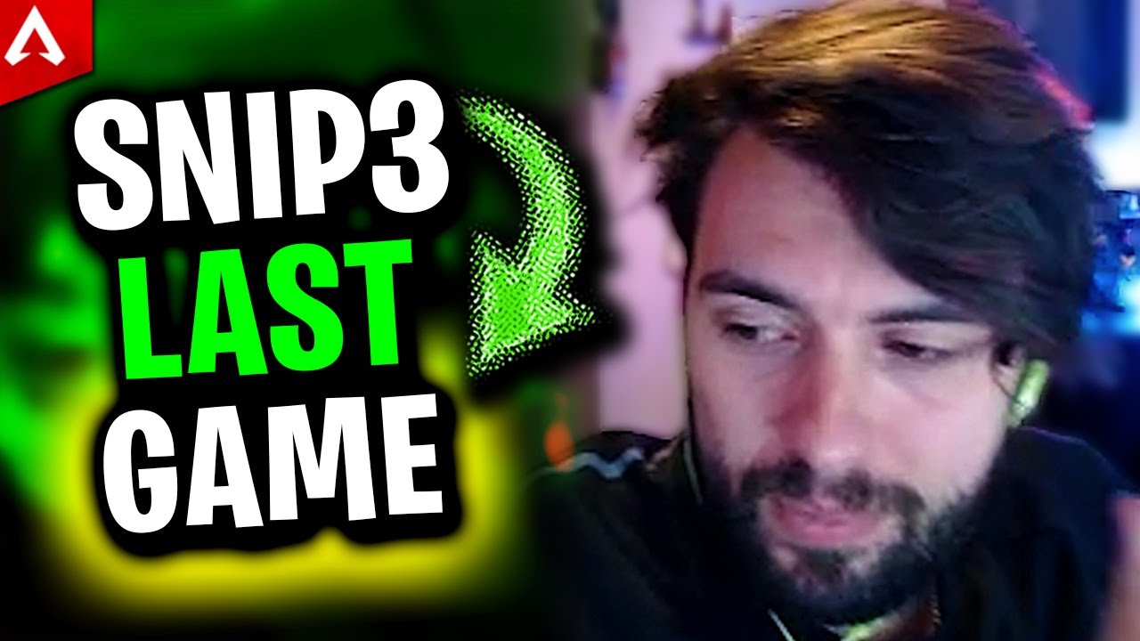 Snip3down Last Game of Apex Legends - YouTube