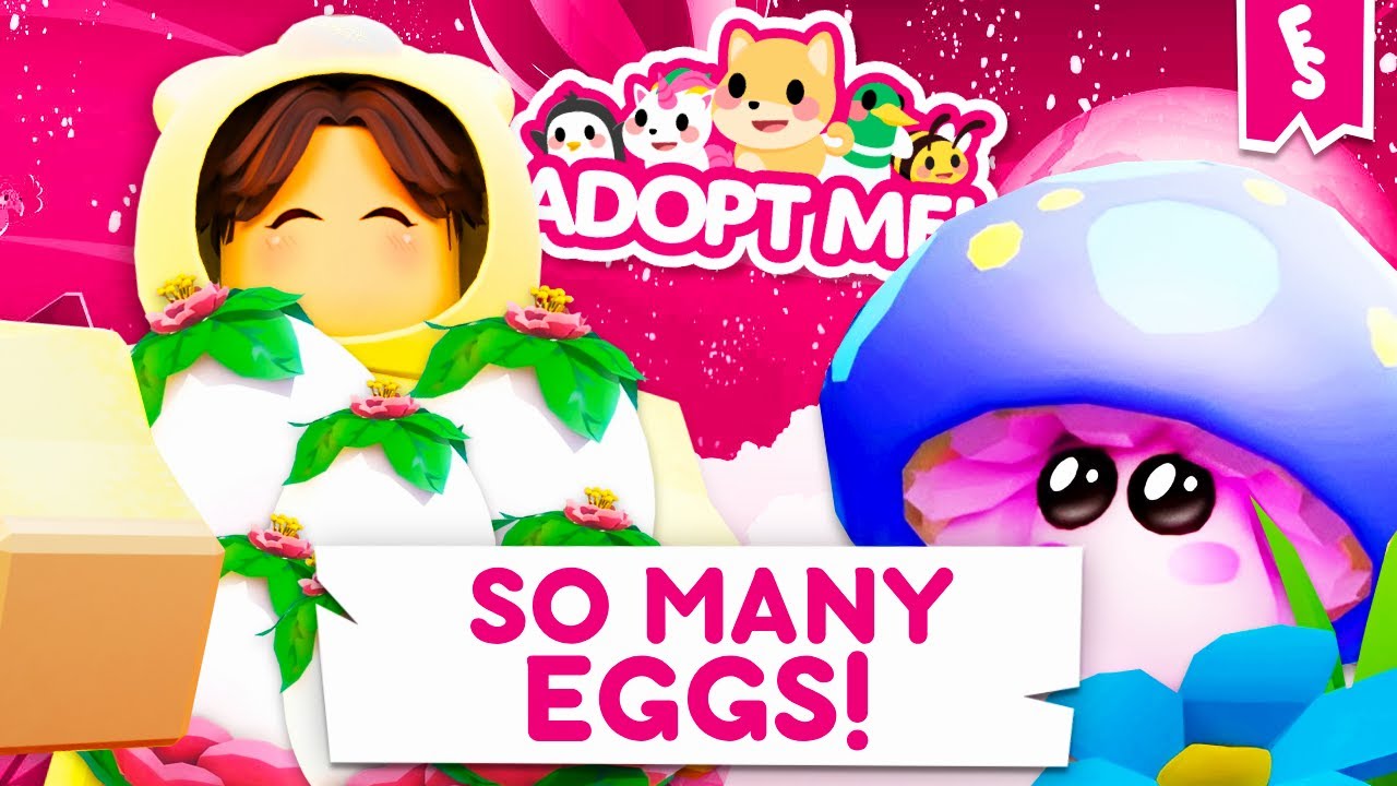 🥚🌸OPENING 100 GARDEN EGGS!💖MAKING NEON LEGENDARY!! In Adopt Me | Roblox ...