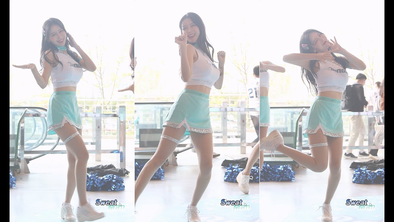 221008 #이아영 #Lee A young #치어리더 #게릴라공연 #Real_Love #OH_MY_GIRL_Cover @NC ...