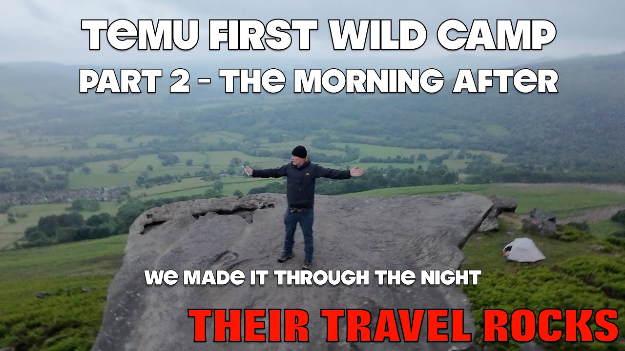 Wild Camping in the Peak District with TEMU - Part 2 - The Morning ...