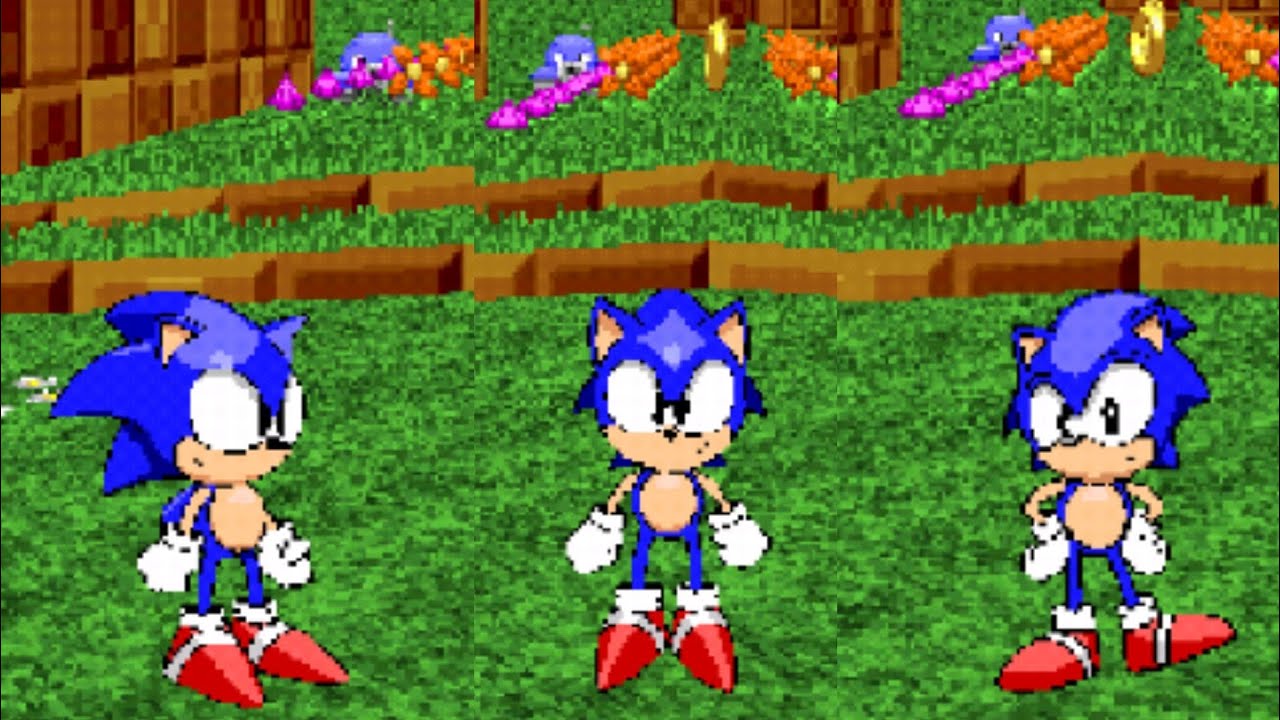 SSN Sonic HD in Sonic Robo Blast 2 - YouTube