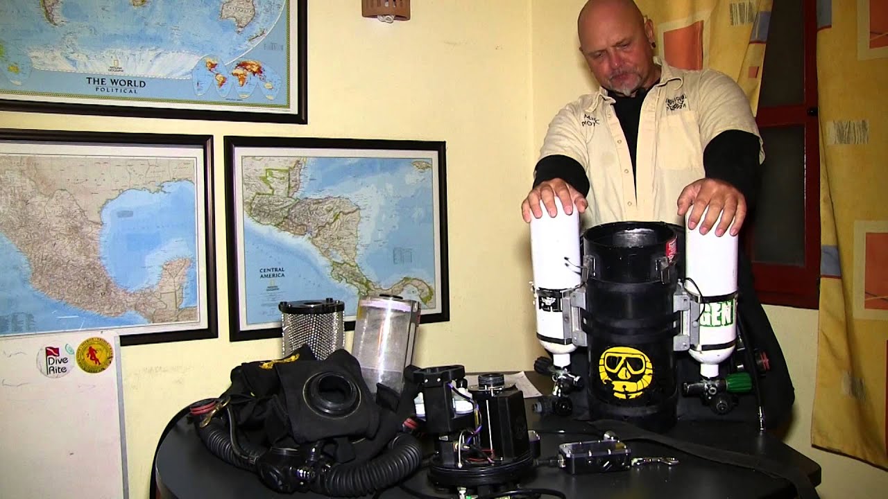 How to prepare a CCR Megalodon Rebreather - Introduction, Tanks and ...