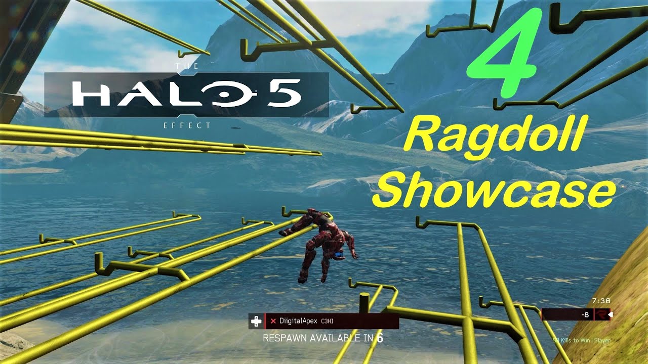 Halo 5 Guardians ( Ragdoll Showcase 4 ) - YouTube
