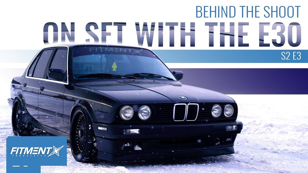 On Set With Our E30 | Behind The Shoot - YouTube