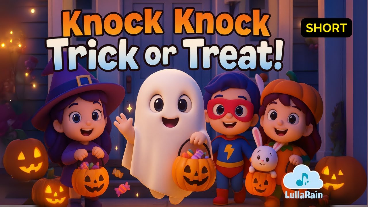 Knock Knock, Trick or Treat! 2 Mins | Fun Halloween Song for Kids ...