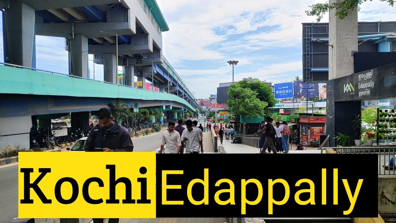 walking tour India kochi City|edappally|Kerala 2024 - YouTube