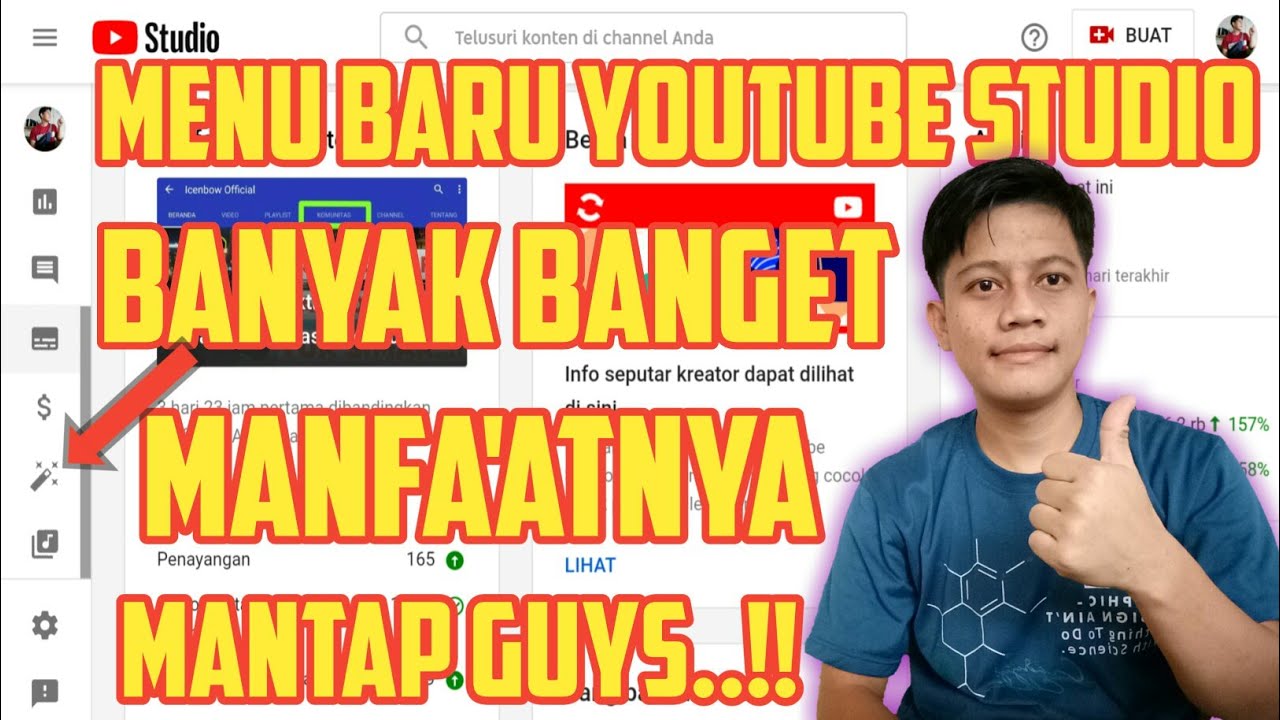 Tampilan Baru Youtube Studio - Tahapan Penyesuaian Channel Youtube Agar ...