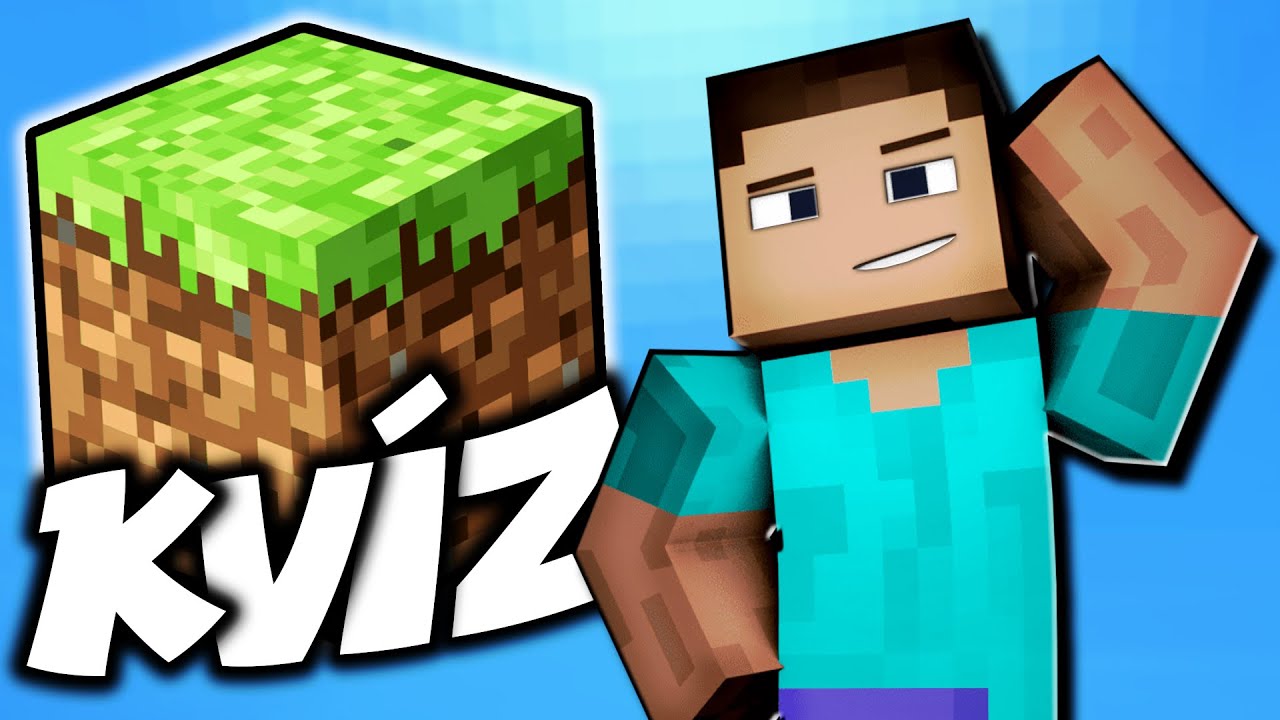 MINECRAFT KVÍZ! Mennyire vagy JÓ Minecraftos? - YouTube